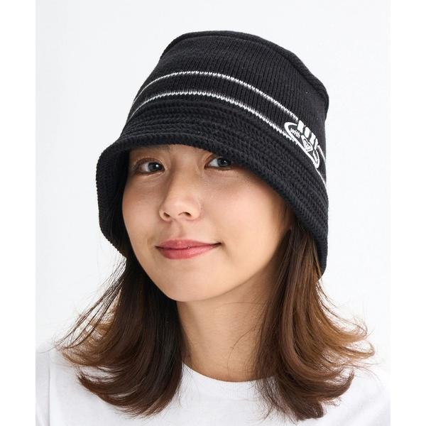 ZOZO問い合わせ番号:98677066ショップ:ROXY/QUIKSILVER，ロキシー/クイックシルバーブランド:ROXY，ロキシー商品名:HORIZON KNIT HAT/ロキシーラインデザインロゴワンポイントニットハットカテゴリ:帽...