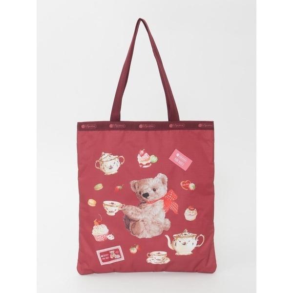 ZOZO問い合わせ番号:98678955ショップ:PINK HOUSE，ピンクハウスブランド:PINK HOUSE，ピンクハウス商品名:PH Tea Party Bear LARGE EMERALD TOTEカテゴリ:バッグ>トートバ...