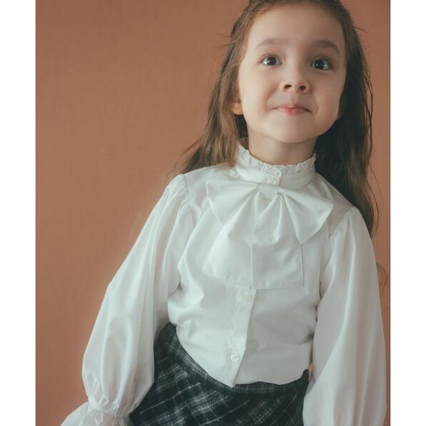 ZOZO問い合わせ番号:98679006ショップ:green label relaxing，グリーンレーベル リラクシングブランド:green label relaxing，グリーンレーベルリラクシング商品名:スタンドカラー フリルリボン ...