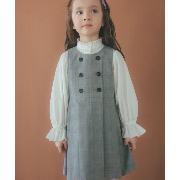 ZOZO問い合わせ番号:98679028ショップ:green label relaxing，グリーンレーベル リラクシングブランド:green label relaxing，グリーンレーベルリラクシング商品名:グレンチェック ジャンスカ /...