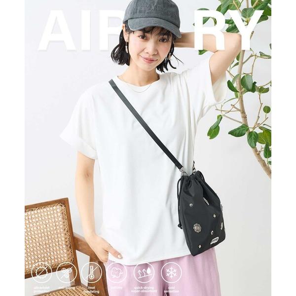 『セール実施中』参考価格：4，994円発売時期：2025年04月コンディション：C（やや使用感あり）使用感があり、やや気になる傷や汚れがあるアイテム首周り：汚れ参考商品名： AIRDRY HIGHCOOL ロールアップTシャツ/エアドライ ...