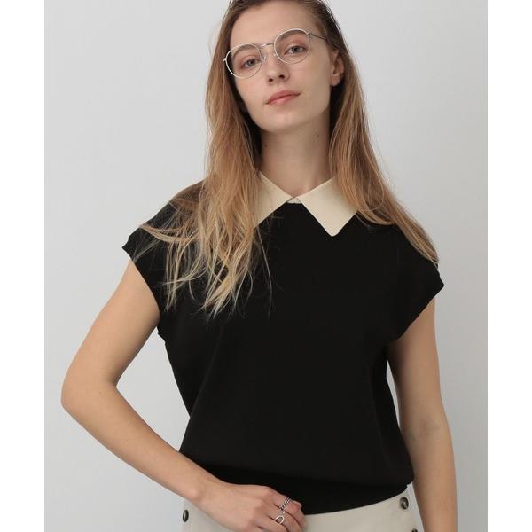 参考価格：6，050円発売時期：2023年06月コンディション：B（目立つ使用感なし）使用感が少ない、または気にならないアイテム襟周り：毛玉参考商品名：SALOON(サルーン)/襟付きパールボタンフレンチスリーブニット参考品番：904625...