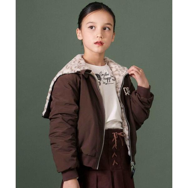 『タイムセール実施中』ZOZO問い合わせ番号:98710077ショップ:BEBE ONLINE STORE，ベベ オンラインストアブランド:nexchic，ネクシック商品名:リバーシブルタフタｘファーファスナーフード付きジャケット(110~...