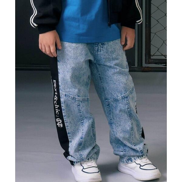 『タイムセール実施中』ZOZO問い合わせ番号:98710084ショップ:BEBE ONLINE STORE，ベベ オンラインストアブランド:nexchic，ネクシック商品名:バルーンレッグ切り替えデニムパンツ(110~150cm)カテゴリ:...