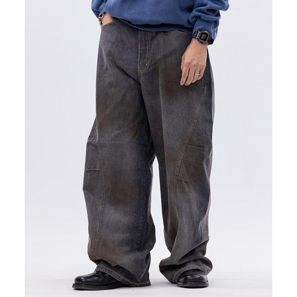 『タイムセール実施中』ZOZO問い合わせ番号:98711127ショップ:JOHN'S CLOSET，ジョンズクローゼットブランド:JOHN'S CLOSET，ジョンズクローゼット商品名:【13】ダーティ加工 ボリュームカーブデニムカテゴリ:...