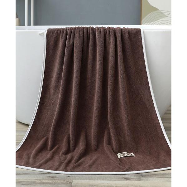 『タイムセール実施中』ZOZO問い合わせ番号:98711345ショップ:Ada.，エイダブランド:shoppinggo，ショッピングゴー商品名:大判バスタオル 大判 吸水タオル 速乾タオル おしゃれ シンプル 無地 お風呂 洗面 プール ジ...