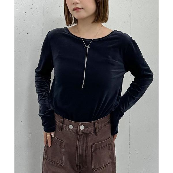 『タイムセール実施中』ZOZO問い合わせ番号:98711442ショップ:archives，アルシーヴブランド:archives，アルシーヴ商品名:【ラフに艶っぽ】シアーベロアＴＯＰＳカテゴリ:トップス>Tシャツ/カットソーブランド品番...