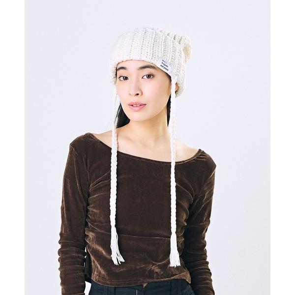 ZOZO問い合わせ番号:98711757ショップ:CA4LA，カシラブランド:CA4LA，カシラ商品名:PIGTAIL KNITカテゴリ:帽子>ニットキャップ/ビーニーブランド品番:AKM00103素材:ウール70% アクリル30%カ...