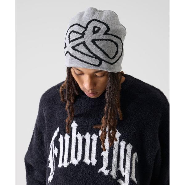『タイムセール実施中』ZOZO問い合わせ番号:98712046ショップ:Karlas，カルラスブランド:FUBU， フブ商品名:FUBU フブ FBロゴ ビッグ ビーニー ニット帽 帽子カテゴリ:帽子>ニットキャップ/ビーニーブランド...