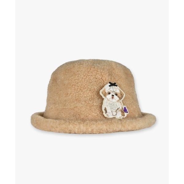 『セール実施中』ZOZO問い合わせ番号:98712312ショップ:ANNA SUI，アナ スイブランド:ANNA SUI，アナスイ商品名:ラサアプソ子犬ブローチ付ラメボアハットカテゴリ:帽子>ハットブランド品番:4AS1443701_...