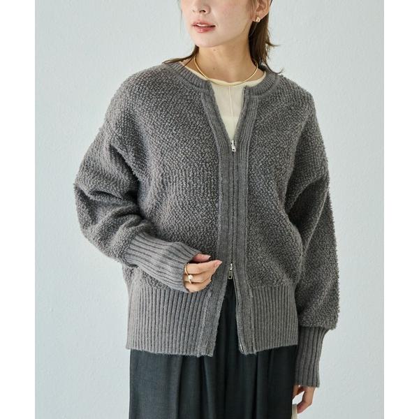 『セール実施中』ZOZO問い合わせ番号:98713018ショップ:LAVEANGE，ラビアンジェブランド:LAVEANGE，ラビアンジェ商品名:【洗える】ループニットカーディガンカテゴリ:トップス>カーディガン/ボレロブランド品番:5...
