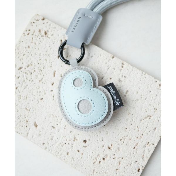 ZOZO問い合わせ番号:98713120ショップ:Port，ポートブランド:Jelly moo，ジェリームー商品名:【 Jelly moo / ジェリームー 】 PUレザー ぷっくり アルファベット キーホルダーカテゴリ:財布/小物>...