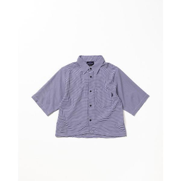ZOZO問い合わせ番号:98713241ショップ:THOUSAND MILE，サウザンドマイルブランド:THOUSAND MILE，サウザンドマイル商品名:[L's]THREE QUARTER SLEEVE SHIRT HIGH AIR P...