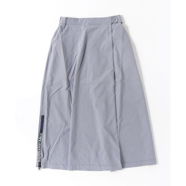 ZOZO問い合わせ番号:98713243ショップ:THOUSAND MILE，サウザンドマイルブランド:THOUSAND MILE，サウザンドマイル商品名:[L's]WRAPPED SKIRT HIGH AIR PERMEABILITY C...