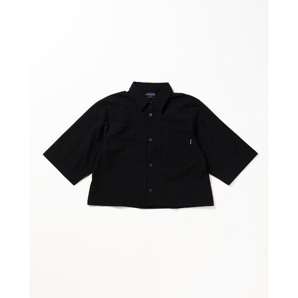 ZOZO問い合わせ番号:98713300ショップ:THOUSAND MILE，サウザンドマイルブランド:THOUSAND MILE，サウザンドマイル商品名:[L's]THREE QUARTER SLEEVE SHIRT SEERSUCKER...
