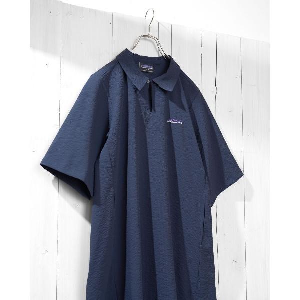 ZOZO問い合わせ番号:98713303ショップ:THOUSAND MILE，サウザンドマイルブランド:THOUSAND MILE，サウザンドマイル商品名:[L's]SHORT SLEEVE SKIPPER OP SEERSUCKER/ショ...