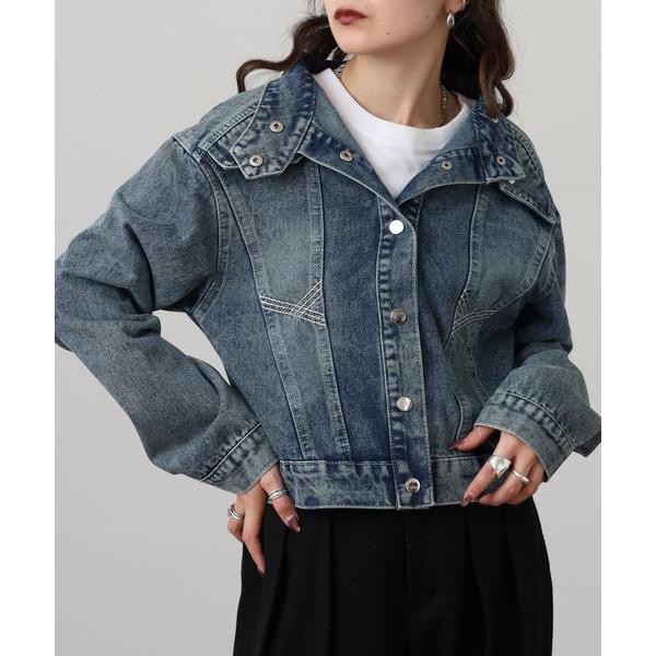 『タイムセール実施中』ZOZO問い合わせ番号:98713601ショップ:FUNALIVE，ファンアライブブランド:FUNALIVE，ファンアライブ商品名:je crois soi ライダース　デニムジャケットカテゴリ:ジャケット/アウター&...