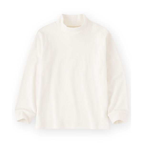 ZOZO問い合わせ番号:98714079ショップ:無印良品，ムジルシリョウヒンブランド:無印良品，ムジルシリョウヒン商品名:キッズ　両面起毛ハイネック長袖Ｔシャツカテゴリ:トップス>Tシャツ/カットソーブランド品番:454731575...