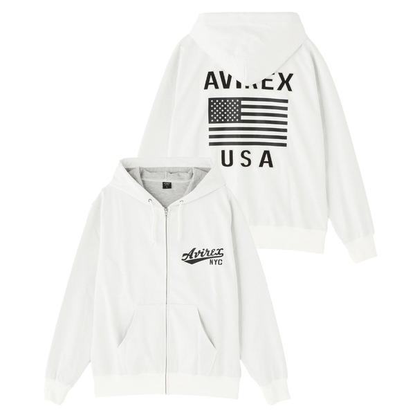 ZOZO問い合わせ番号:98745945ショップ:AVIREX，アヴィレックスブランド:AVIREX，アヴィレックス商品名:《WEB＆DEPOT限定》BONDING ZIP UP PARKA / ボンディング ジップアップ パーカー / A...