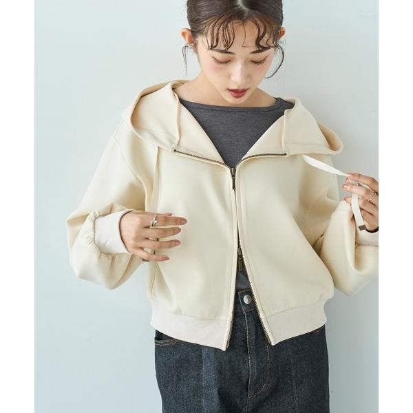 『タイムセール実施中』ZOZO問い合わせ番号:98746396ショップ:Auntie Rosa，アンティローザブランド:mil，ミル商品名:クロップド ダブルジップパーカー【588108】カテゴリ:トップス>パーカーブランド品番:MX...