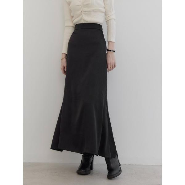 ZOZO問い合わせ番号:98746634ショップ:A AMEL，エイメルブランド:amel，エイメル，A AMEL，エイメル商品名:【RE ARRIVAL】マットサテンフレアスカート / ブラックカテゴリ:スカート>スカートブランド品...