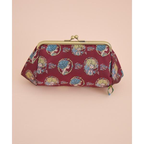 ZOZO問い合わせ番号:98746683ショップ:Paradise Picnic，パラダイス ピクニックブランド:Paradise Picnic，パラダイスピクニック商品名:【水森亜土】ジャガードがま口ポーチカテゴリ:財布/小物>ポー...