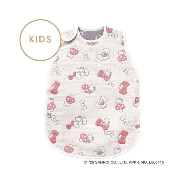 ※このアイテムは返品・交換対象外商品です。ZOZO問い合わせ番号:98747088ショップ:10mois，ディモワブランド:Hoppetta，ホッペッタ商品名:【Hoppetta(ホッペッタ)】HELLO KITTY 6重ガーゼスリーパー ...