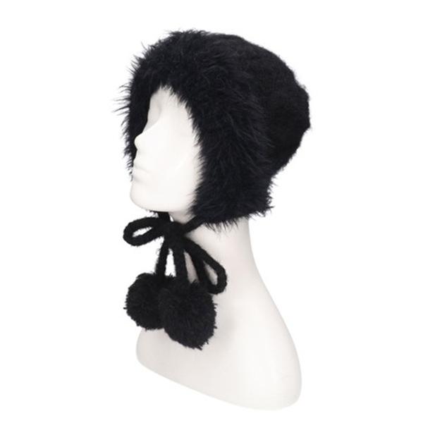 ZOZO問い合わせ番号:98747608ショップ:ムラサキスポーツ，ムラサキスポーツブランド:FILA，フィラ，ムラサキスポーツ，ムラサキスポーツ商品名:FILA/フィラ ニットフード帽 SKI KNIT FURRY BONNET HOOD...