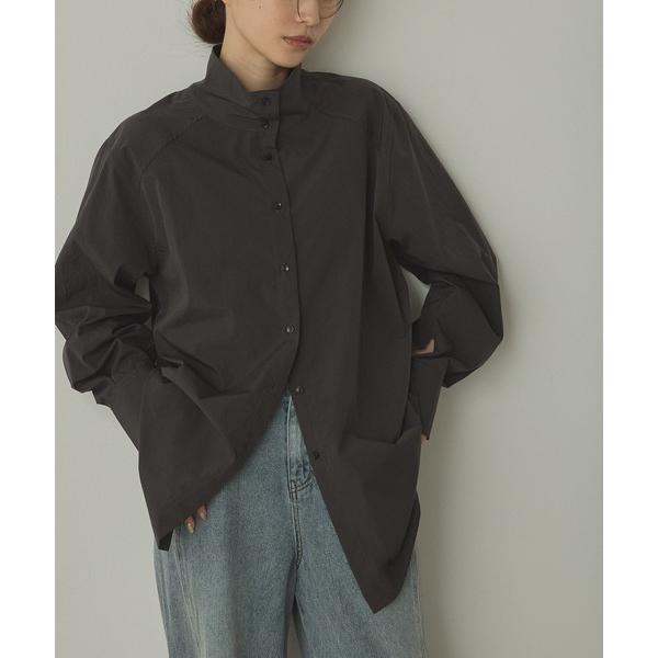 『セール実施中』ZOZO問い合わせ番号:98747664ショップ:hunch，ハンチブランド:hunch，ハンチ商品名:前後2WAY ハイネックシャツカテゴリ:トップス>シャツ/ブラウスブランド品番:WLN5158素材:ポリエステル1...