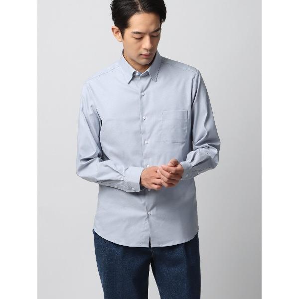 ZOZO問い合わせ番号:98747993ショップ:SUIT SQUARE，スーツスクエアブランド:SUIT SQUARE，スーツスクエア商品名:隠しボタンダウンカラーシャツ 長袖 ノンアイロン ポリエステルオックスカテゴリ:トップス>...