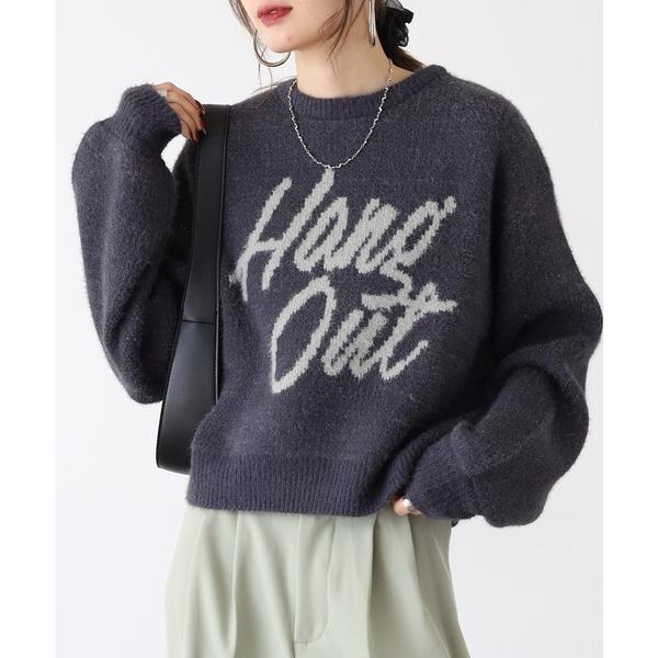 『タイムセール実施中』ZOZO問い合わせ番号:98748623ショップ:FUNALIVE，ファンアライブブランド:gleam，グリーム，FUNALIVE，ファンアライブ商品名:gleam ショート丈ロゴニットカテゴリ:トップス>ニット...