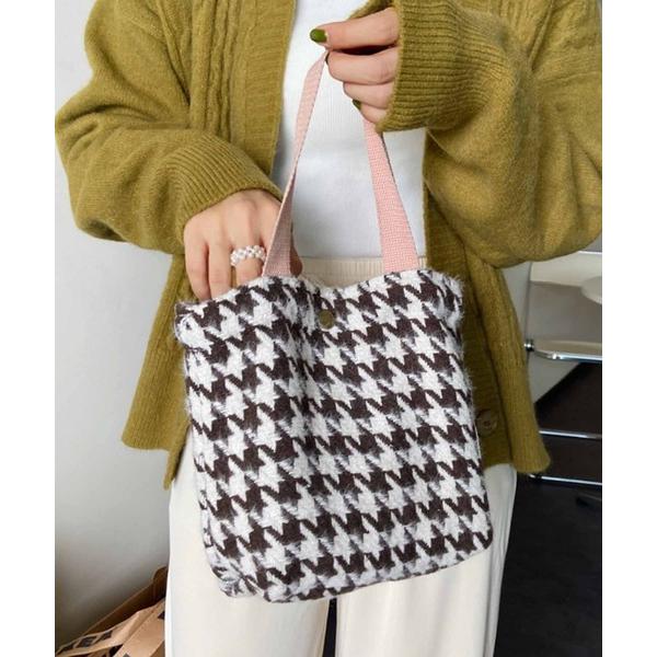 ZOZO問い合わせ番号:98748922ショップ:VIBGYOR，ヴィブジョーブランド:VIBGYOR，ヴィブジョー商品名:FReePLACe/チェック柄ミニトートバッグ X12639カテゴリ:バッグ>トートバッグブランド品番:X12...