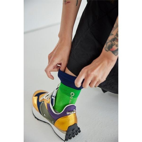 ※このアイテムは返品・交換対象外商品です。ZOZO問い合わせ番号:98749388ショップ:OMMO，オーエムエムオーブランド:OMMO，オーエムエムオー商品名:BLOCKING LAYERED SOCKSカテゴリ:レッグウェア>ソッ...