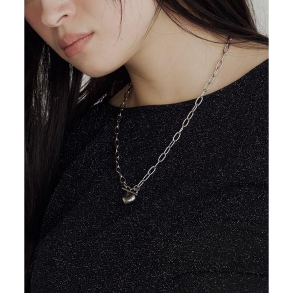 ZOZO問い合わせ番号:98749460ショップ:Auntie Rosa，アンティローザブランド:bita.，ビタ商品名:ハートモチーフチェーンネックレスカテゴリ:アクセサリー>ネックレスブランド品番:BAYHS254014素材:ステ...