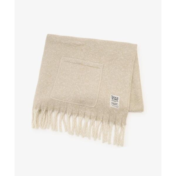 『タイムセール実施中』ZOZO問い合わせ番号:98779882ショップ:Afternoon Tea LIVING，アフタヌーンティー・リビングブランド:Afternoon Tea，アフタヌーンティー商品名:ヘリンボーンポケット付きブランケッ...