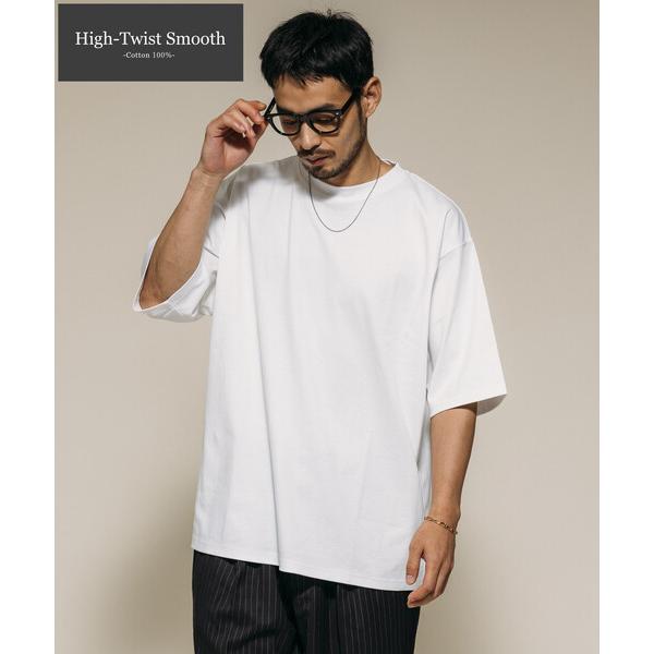 『セール実施中』ZOZO問い合わせ番号:98780209ショップ:FREAK'S STORE，フリークスストアブランド:FREAK'S STORE，フリークスストア商品名:High-Twist Smooth ソリッド ショートスリーブTシャ...