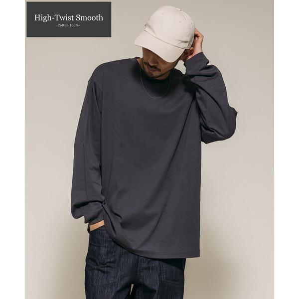 『タイムセール実施中』ZOZO問い合わせ番号:98780212ショップ:FREAK'S STORE，フリークスストアブランド:FREAK'S STORE，フリークスストア商品名:High-Twist Smooth ソリッド ロングスリーブT...