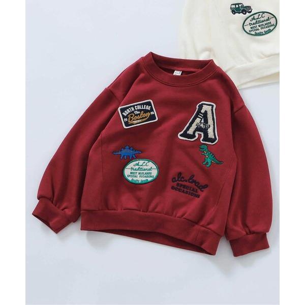 『セール実施中』ZOZO問い合わせ番号:98780268ショップ:F.O.Online Store，エフオーオンラインストアブランド:apres les cours，アプレレクール商品名:アソートワッペン＆刺繍トレーナーカテゴリ:トップス&...