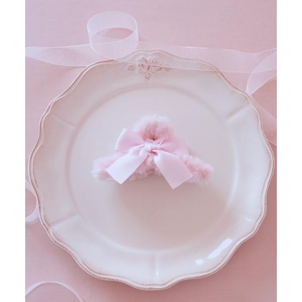 『タイムセール実施中』ZOZO問い合わせ番号:98780292ショップ:Maison de FLEUR，メゾン ド フルールブランド:Maison de FLEUR，メゾンドフルール商品名:ピンクマニアファーリボンバンスクリップカテゴリ:ヘ...