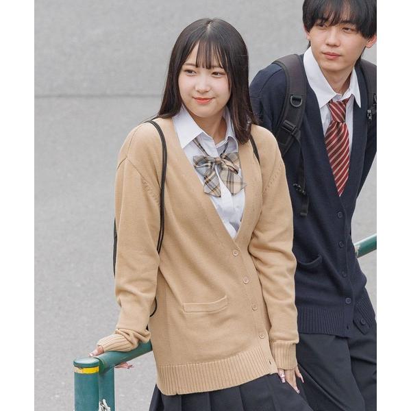 ZOZO問い合わせ番号:98780324ショップ:GLOBAL WORK，グローバルワークブランド:GLOBAL WORK，グローバルワーク商品名:ロゴ刺繍スクールカーディガン/AND YUA ANY/593404カテゴリ:トップス>...