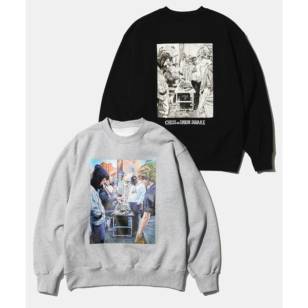 『タイムセール実施中』ZOZO問い合わせ番号:98780708ショップ:BEAMS MEN，ビームス メンブランド:BEAMS T，ビームスティー商品名:Shuto Okayasu × BEAMS T / Crew Neck Sweatカテ...