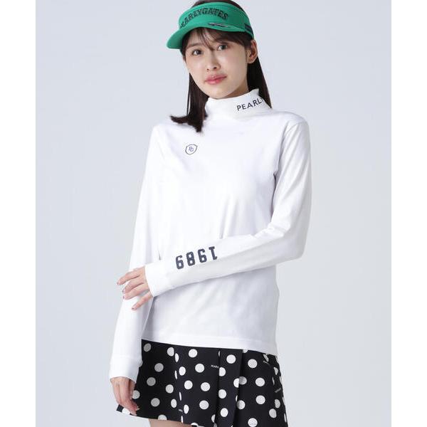 ZOZO問い合わせ番号:98780798ショップ:the HOUSE，ザハウスブランド:PEARLY GATES，パーリーゲイツ商品名:【PEARLY GATES】綿ベア天竺長袖ハイネックカットソーカテゴリ:トップス>Tシャツ/カット...