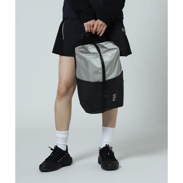 ZOZO問い合わせ番号:98780812ショップ:the HOUSE，ザハウスブランド:PEARLY GATES，パーリーゲイツ商品名:【PGG】レイヤードシューズケース (UNISEX)カテゴリ:アウトドア/スポーツ>ゴルフグッズブ...