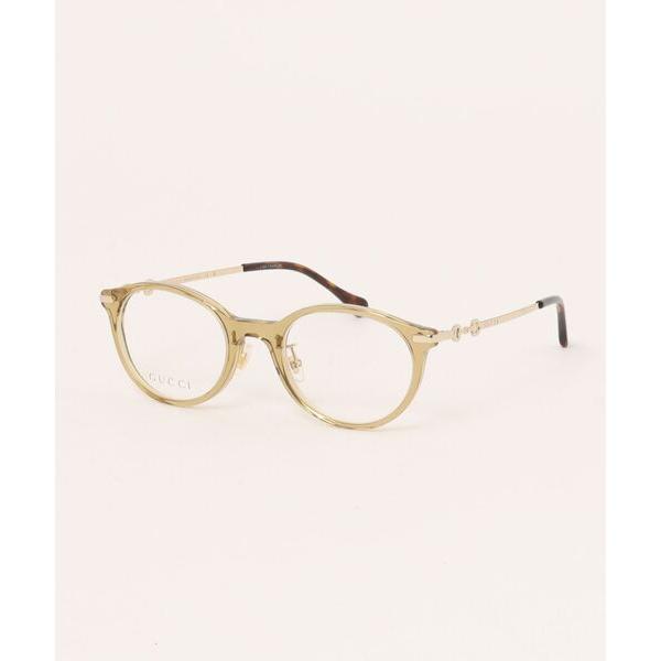 ZOZO問い合わせ番号:98781053ショップ:GLASSMANIA -Tokyo Aoyama-，グラスマニアブランド:GUCCI，グッチ，GLASSMANIA，グラスマニア商品名:【GUCCI/グッチ】ラウンド メガネ GG1904O...