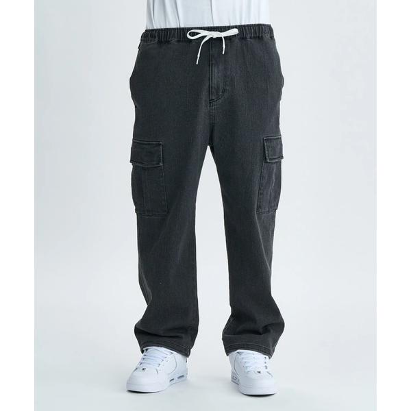 『セール実施中』ZOZO問い合わせ番号:98781265ショップ:DC SHOES，ディーシーブランド:DC SHOES，ディーシーシューズ商品名:25 WIDE CARGO PANT /DCストレッチウエストゴムワイド裾ドローコード付きシ...