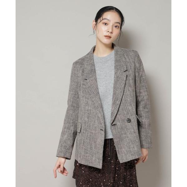 『セール実施中』ZOZO問い合わせ番号:98781562ショップ:NANO universe，ナノユニバースブランド:NANO universe，ナノユニバース商品名:ツイードセミダブルジャケット(セットアップ可)カテゴリ:ジャケット/アウ...
