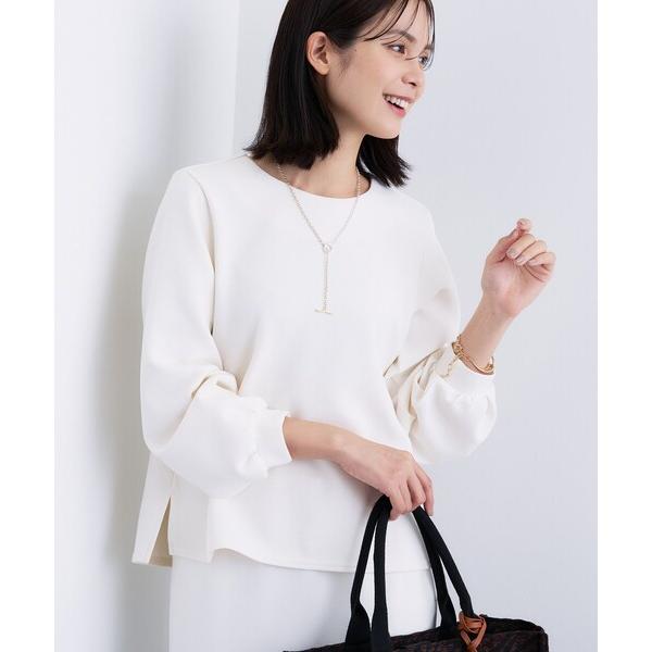 『タイムセール実施中』ZOZO問い合わせ番号:98781991ショップ:INDIVI，インディヴィブランド:INDIVI，インディヴィ商品名:【SETUP可能／袖コンシャス】ダンボールジャージトップスカテゴリ:トップス>Tシャツ/カッ...