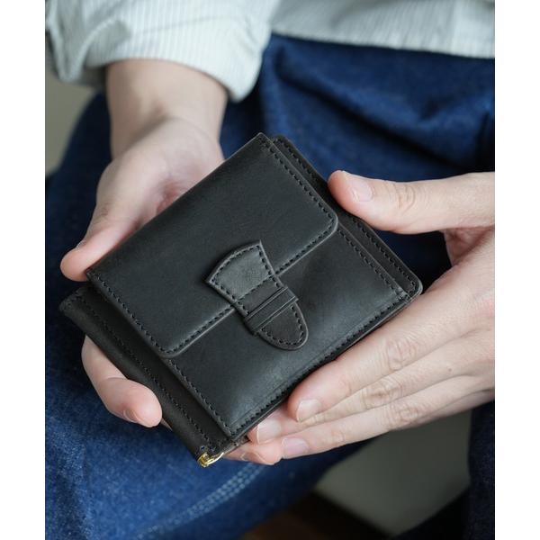 ZOZO問い合わせ番号:98783030ショップ:Lumie，リュミエブランド:A_W，アウ商品名:マネークリップ 小銭入れ付き 二つ折り レザー 本革 薄型 コンパクト ミニ アウ A_W official shop AP-016カテゴリ...