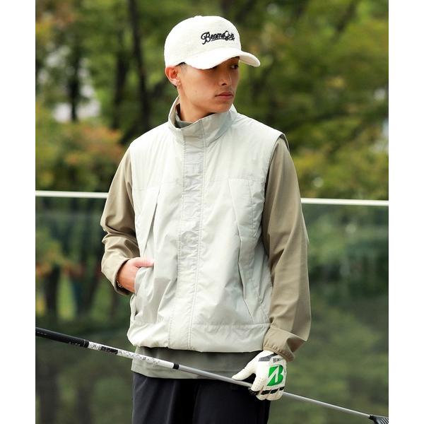 『タイムセール実施中』ZOZO問い合わせ番号:98783277ショップ:BEAMS GOLF，ビームスゴルフブランド:BEAMS GOLF，ビームスゴルフ商品名:ORANGE LABEL / パッデッド ベスト（撥水）カテゴリ:トップス&g...