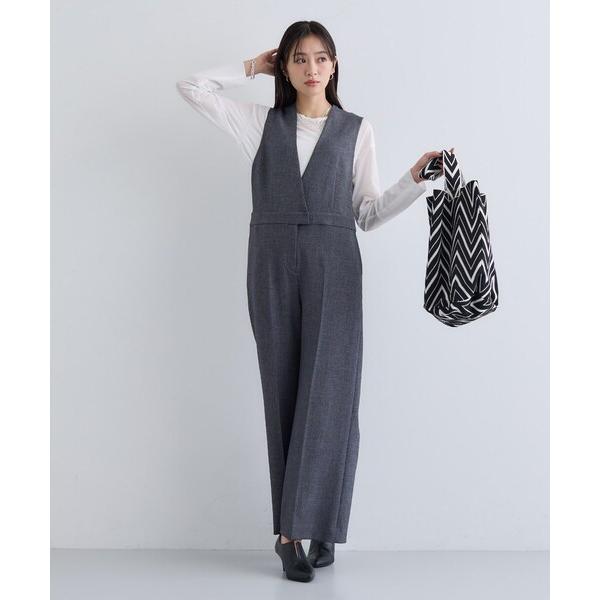 『タイムセール実施中』ZOZO問い合わせ番号:98783481ショップ:INDIVI，インディヴィブランド:INDIVI，インディヴィ商品名:【トレンド／スタイルアップ】ストレッチコンビネゾンカテゴリ:オールインワン・サロペット>サロ...